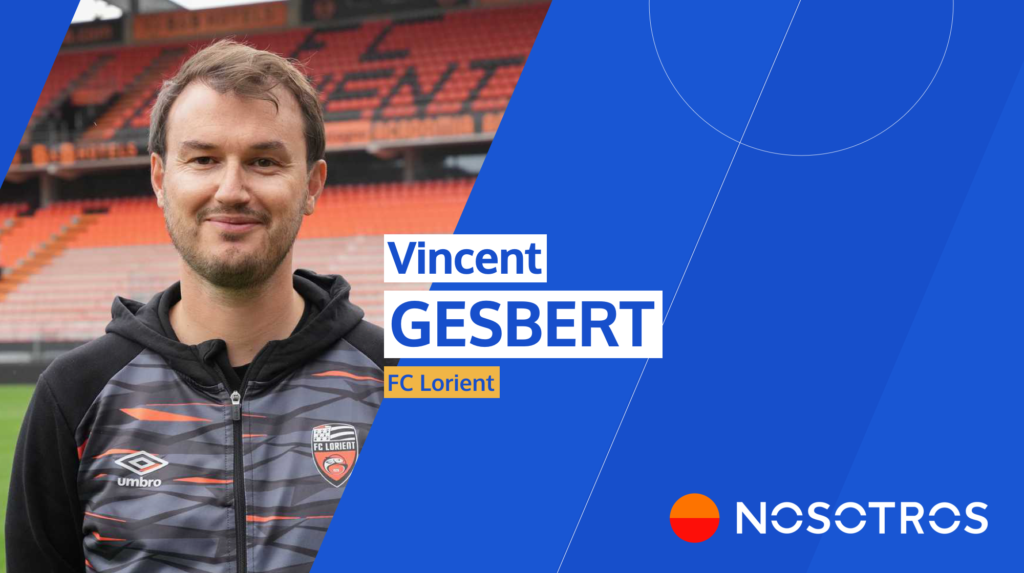 Vincent Gesbert - Responsable méthodologie du FC Lorient